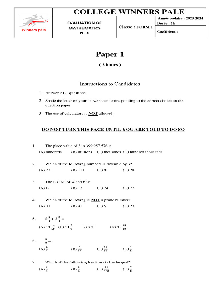 Fadi | PDF | Number Theory | Mathematical Notation