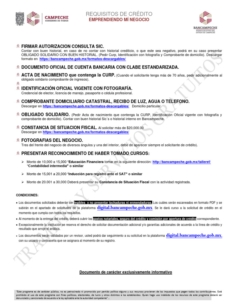 4.1 Emprendiendo Mi Negocio Con Obligado Sol Al 25 Nov 22 | PDF | Documento de identidad | Gobierno