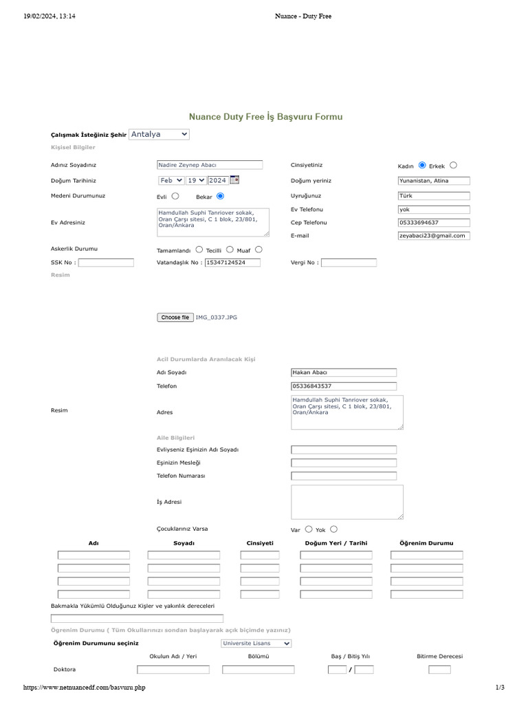 Nuance - Duty Free | PDF