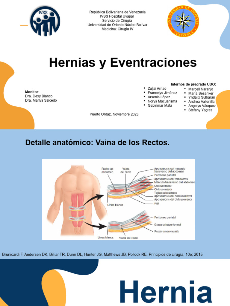 Clasificación y Tratamiento de Hernias | PDF | Abdomen | Cirugía
