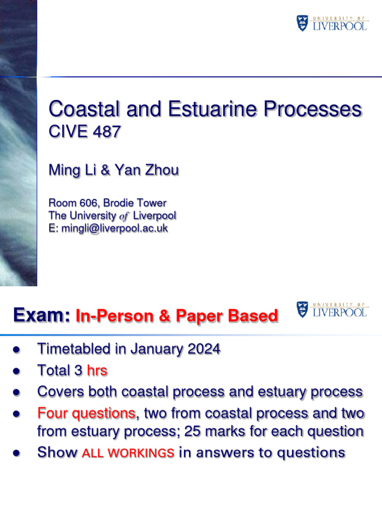 Revision Coastal Processes | PDF | Waves | Physical Geography