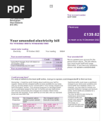 Uk Utility Bill | PDF