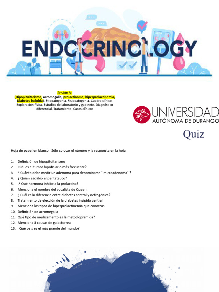 Sesión V (Autoguardado) | PDF | Sistema endocrino | Endocrinología