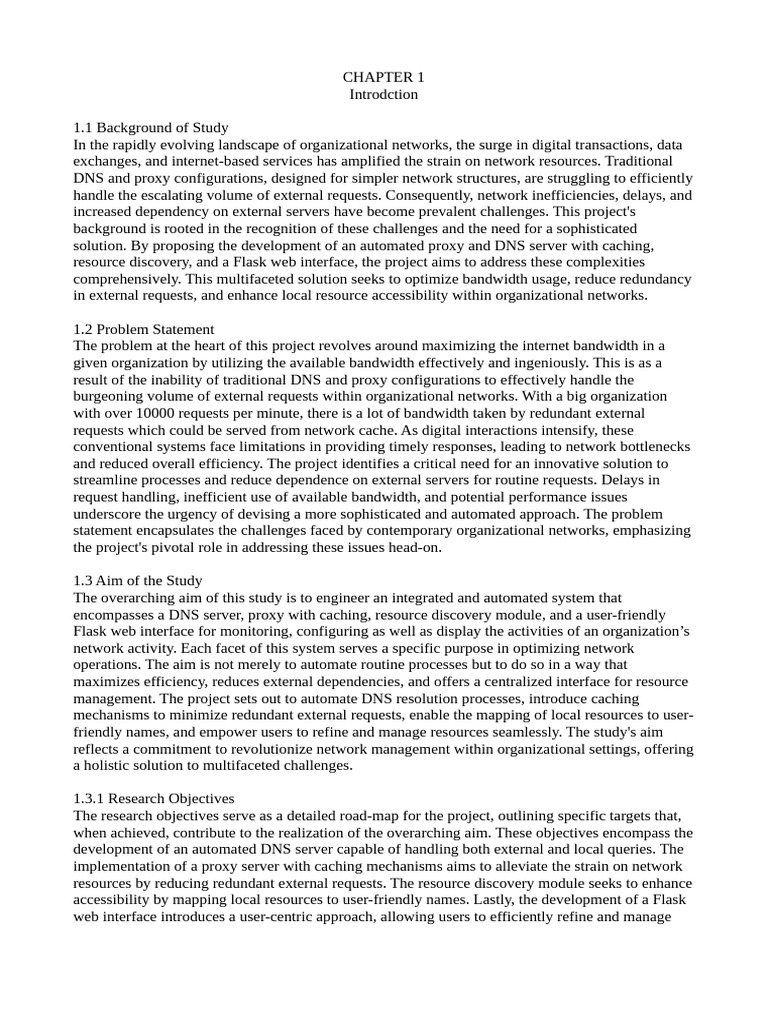 Automated DNS Proxy Server With Resource Mapping | Download Free PDF | Proxy Server | Domain ...