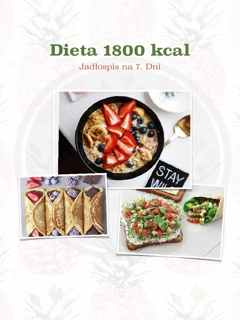 Dieta 1800 Kcal 2-1 | PDF
