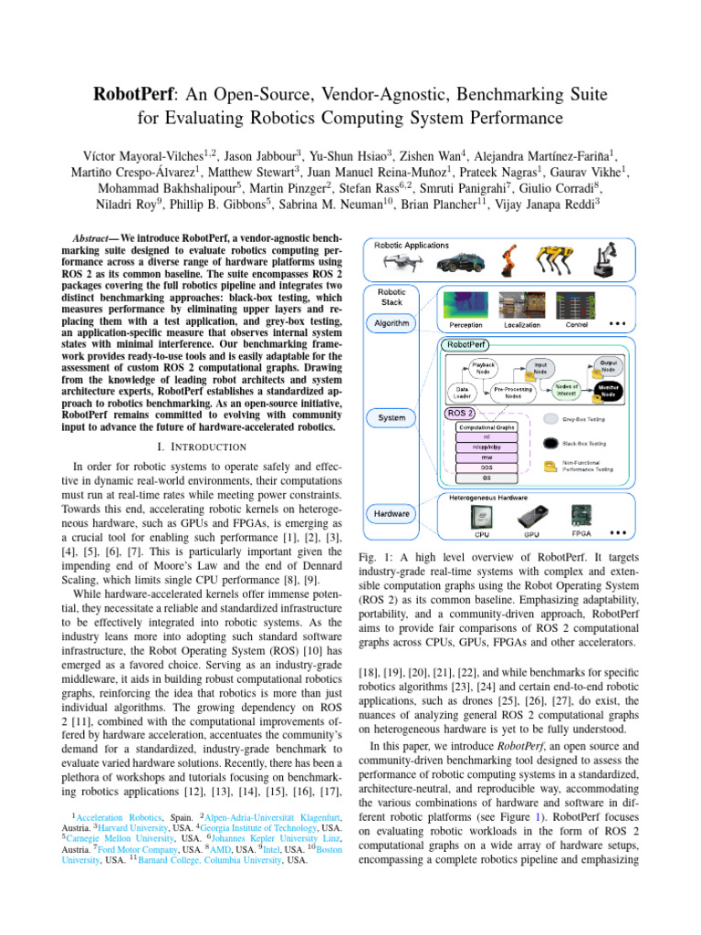 Robotperf | Download Free PDF | Robotics | Computing