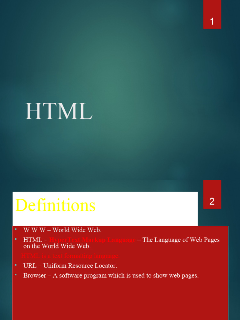 _HTMl | PDF | Html | World Wide Web