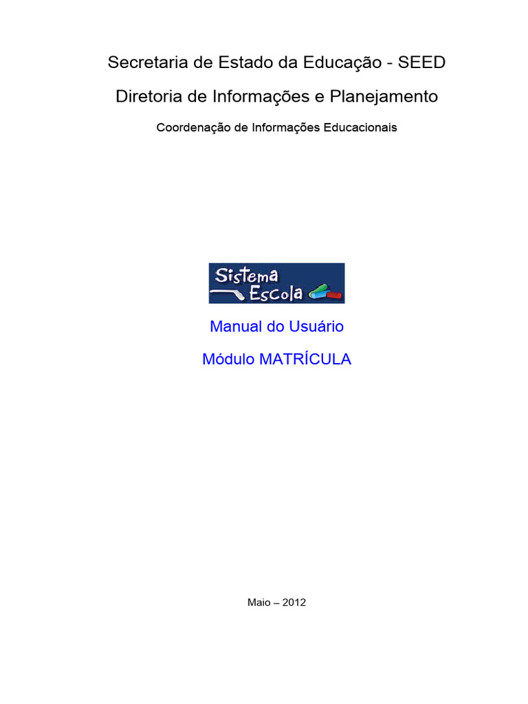 Manual SERE | PDF | Pedagogia | Escolas