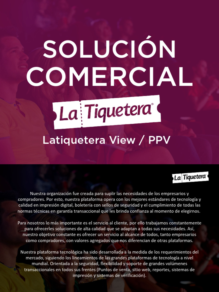 La Tiquetera VIEW | PDF