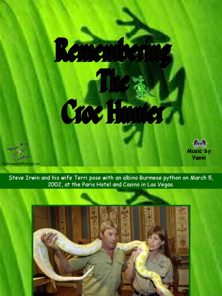 Remembering The Croc Hunter 09-07-06 | PDF | Leisure