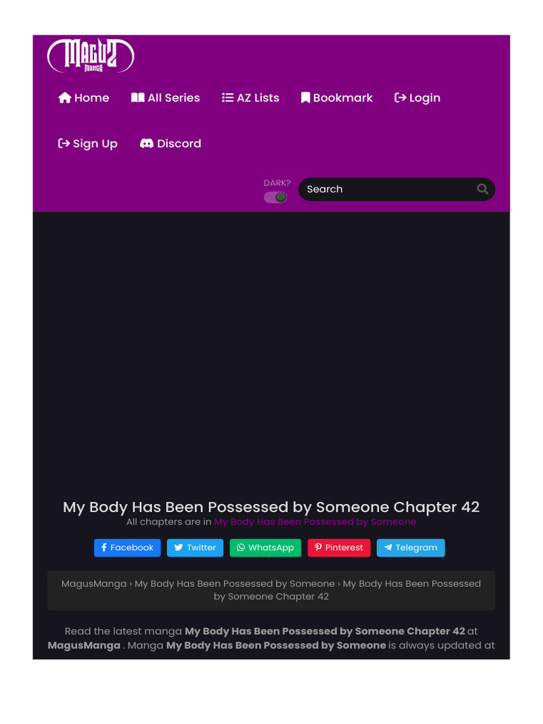 My Body Has Been Possessed by Someone Chapter 42 - MagusManga | PDF ...