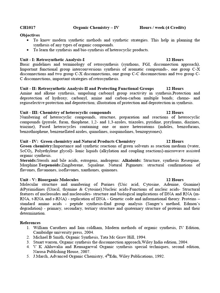 Ch1017 Organic Chemistry Iv Pdf Nucleic Acids Nucleotides