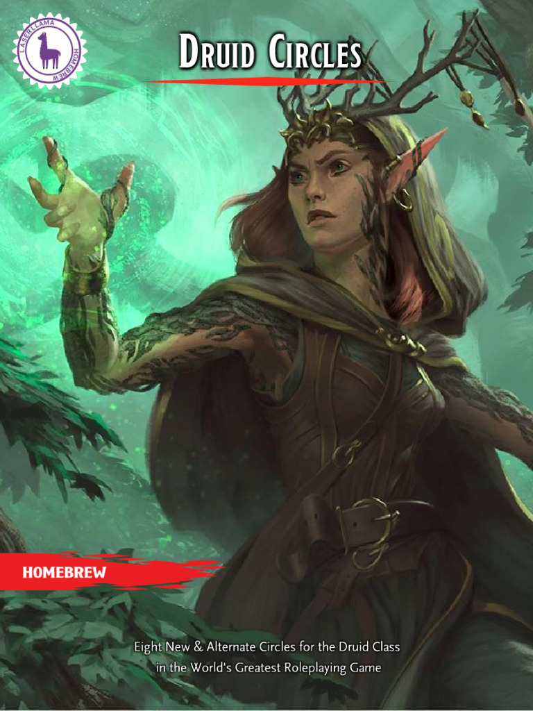 Druid Circles - GM Binder | PDF