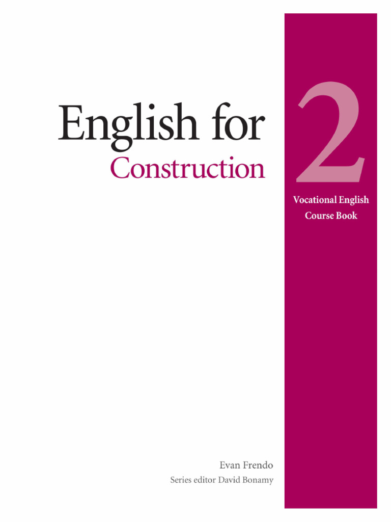 English For Construction 2 SB Sample Unit | PDF