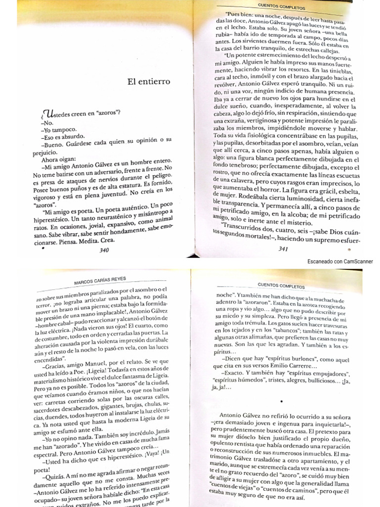 Marcos Carias- El entierro | PDF