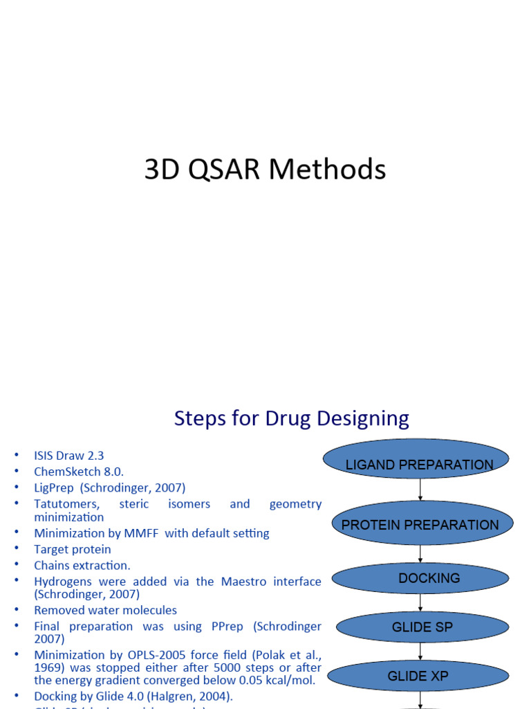 3d Qsar Method | PDF | Regression Analysis | Least Squares