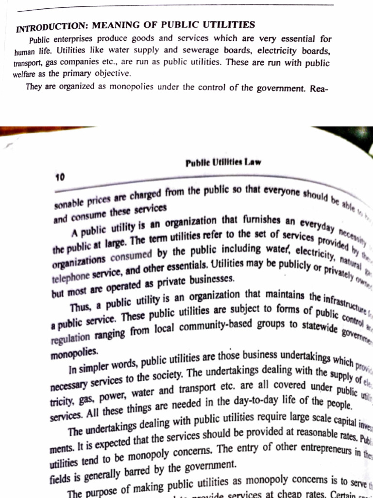public utility law intro | PDF | Public Utility | Monopoly