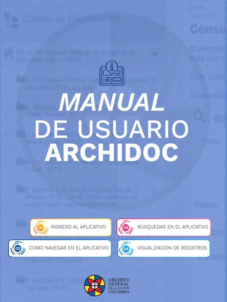 Instructivo Archidoc | PDF | Ventana (informática) | Archivo de computadora