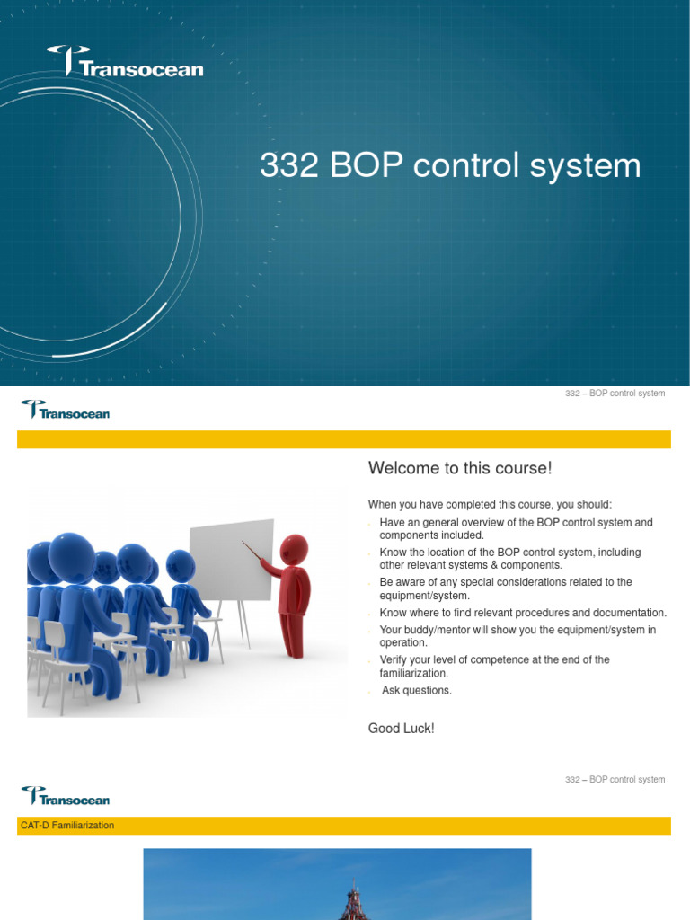 Cat D BOP Control System | PDF | Programmable Logic Controller | Computer Network