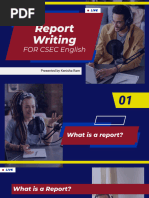 CSEC English SBA Guide | PDF | Human Communication | Communication