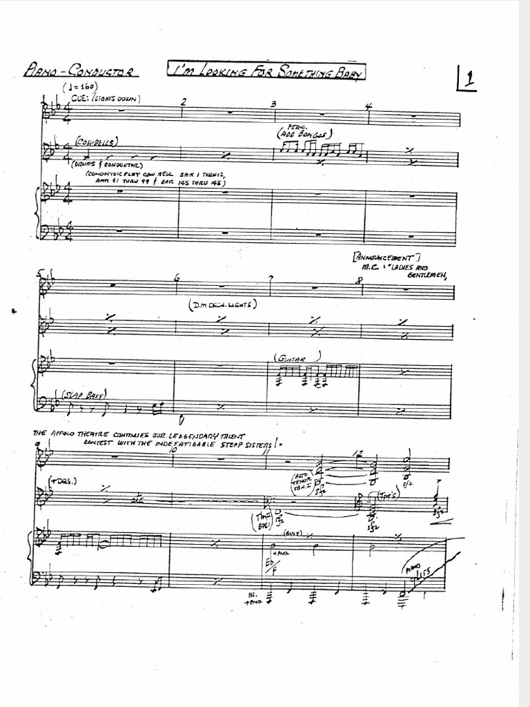 Dokumen - Tips - Dreamgirls Vocal Score | PDF