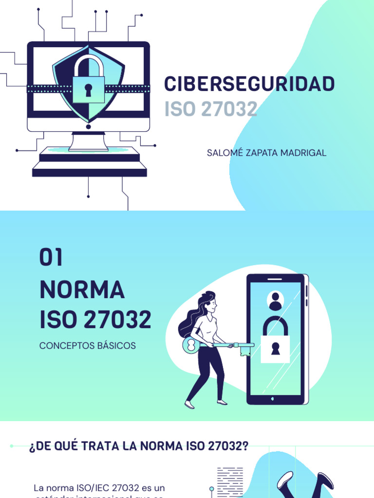 Diapositivas Ciberseguridad - IsO 27032. | PDF | Seguridad | La seguridad informática