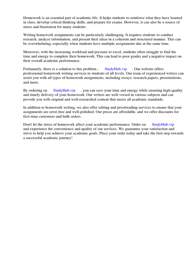 Homework Workout | PDF | Homework