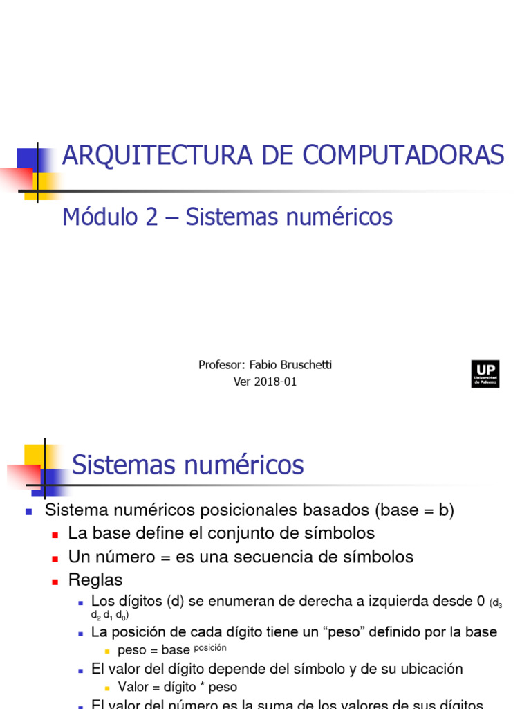 Palermo Arqcomp Modulo 02 | PDF | Byte | Datos de computadora