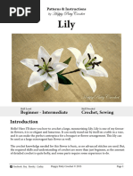 Calla Lily | PDF | Crochet | Weaving