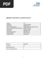 Absconded Patient | PDF | Patient | Hospital
