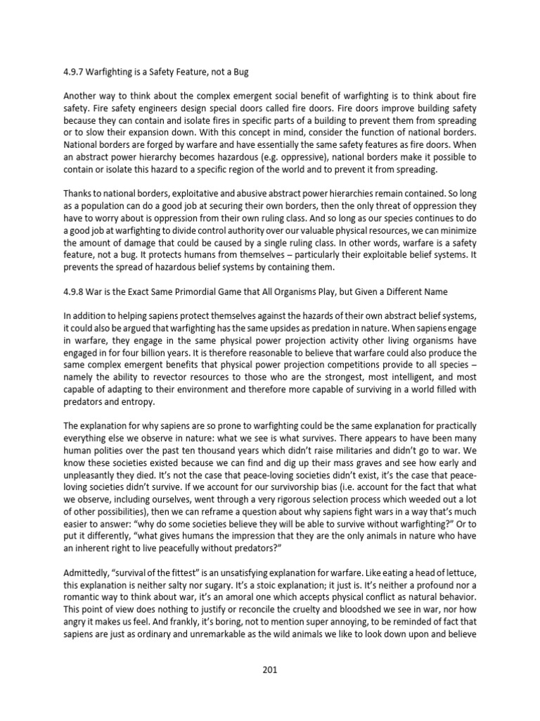 Softwar A Novel Theory On Power Projection (1) - 201-300 | PDF ...