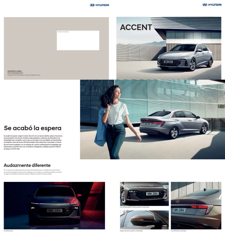 Bn7i Leaflet Gen LHD Spanish | PDF | Vehículos | Coche