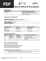Clinical Handover at The Bedside Checklist: Patient Safety Unit | PDF ...