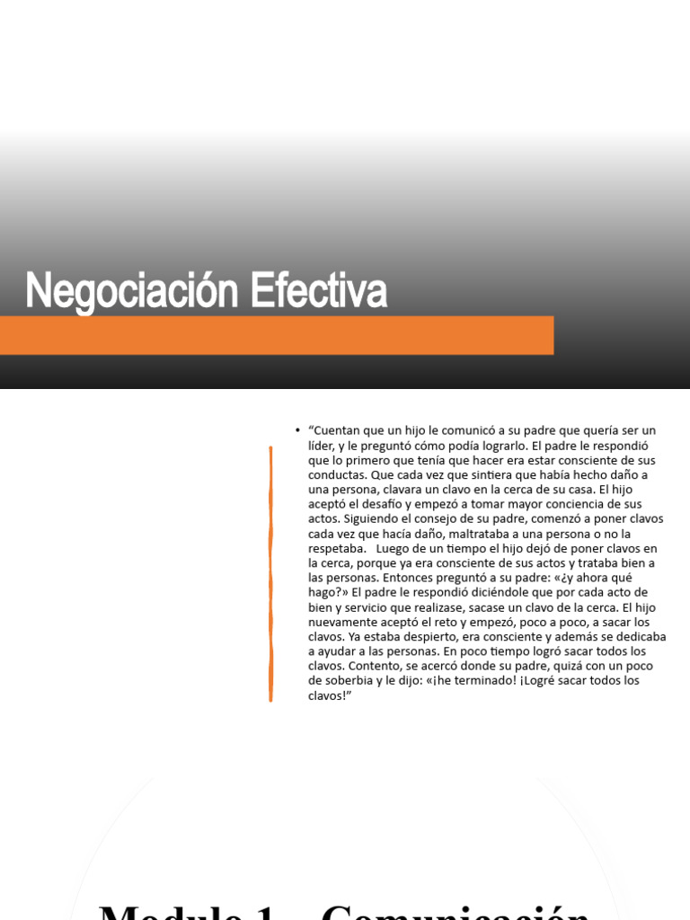 Negociación Efectiva | PDF | Negociación | Empatía