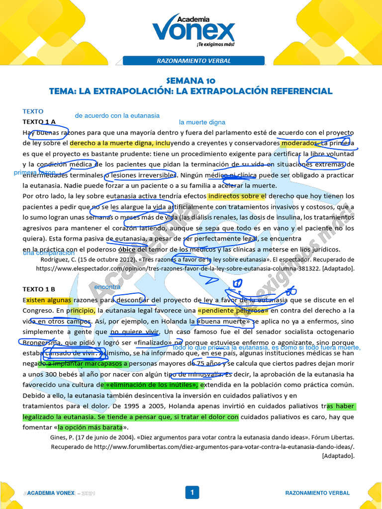 Semana 10 Tema: La Extrapolación: La Extrapolación Referencial | PDF | infierno | Vida futura