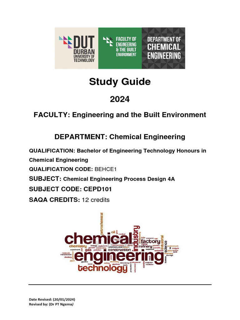CEPD101 Study Guide For 2024 | PDF | Engineering | Knowledge