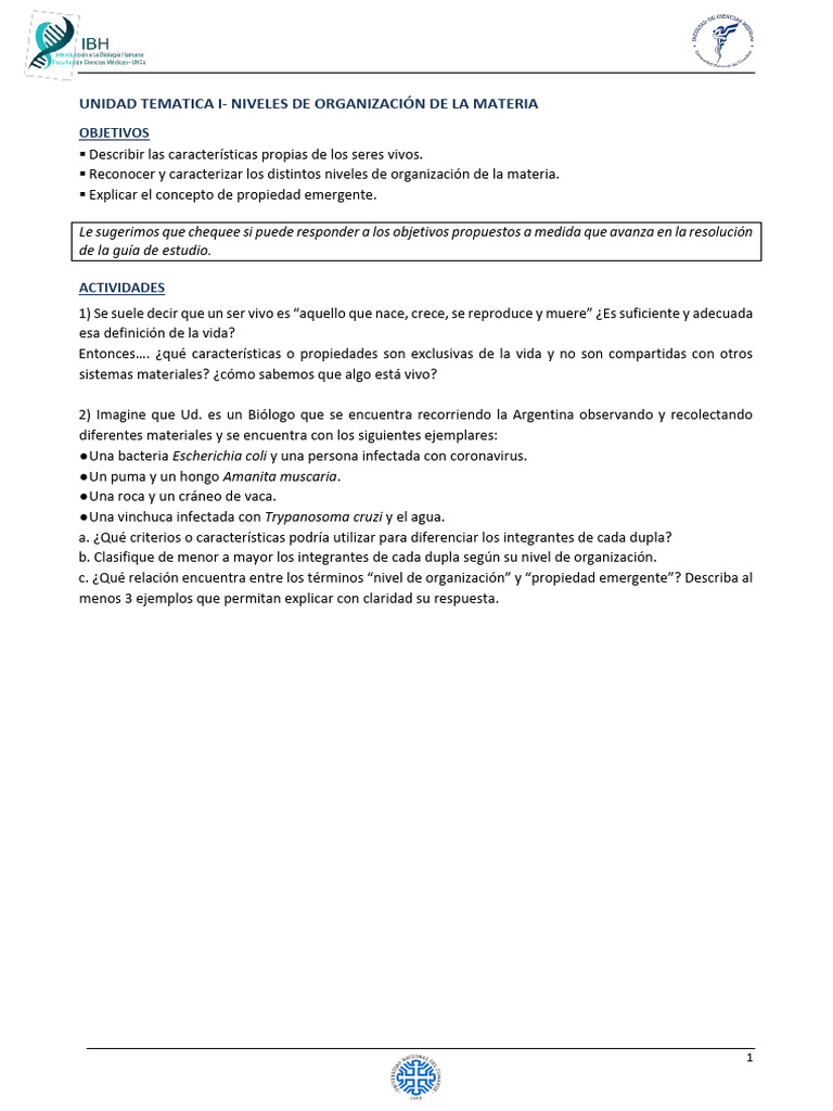 Propiedad emergente en biología | PDF | Ciencia y matemáticas