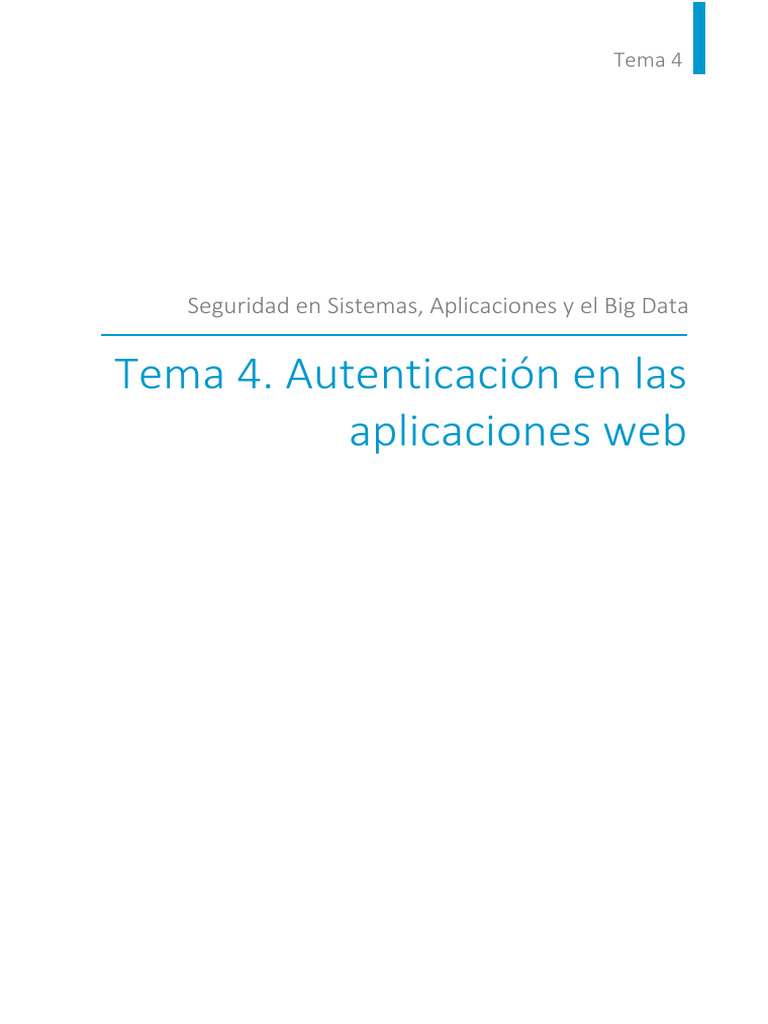 Autenticación en Las Aplicaciones Web | PDF | Autenticación | Transport Layer Security