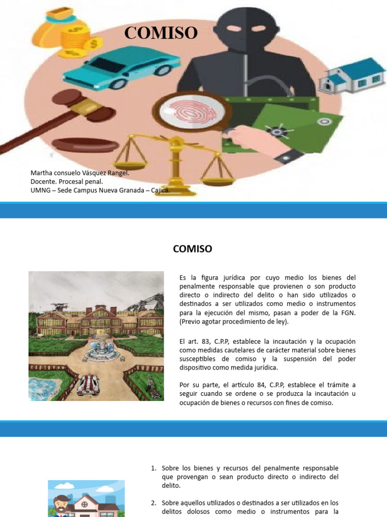 Comiso | PDF | Fiscal | Derecho penal