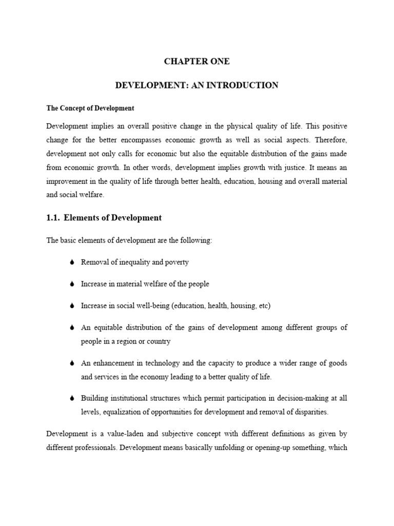 Development Theories and Practices | PDF | Economic Growth | Gross ...