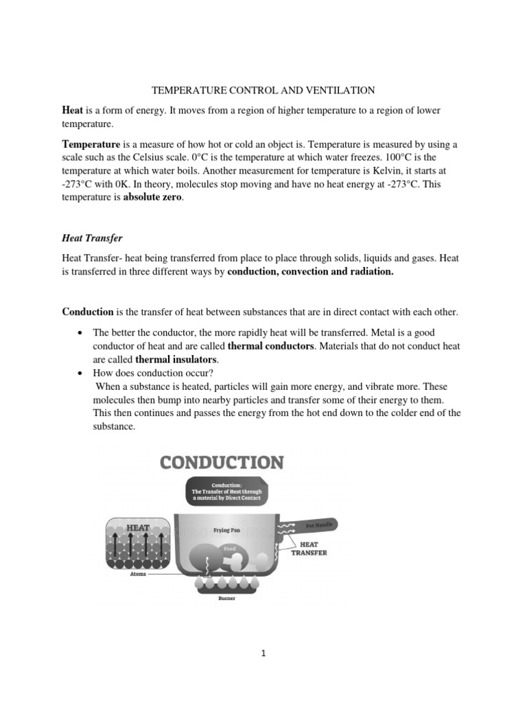 Heat Transfer and Temperature Control | PDF | Thermometer | Heat Transfer