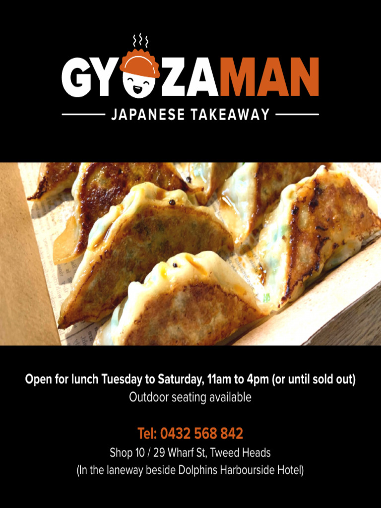 Gyoza Man Menu | PDF