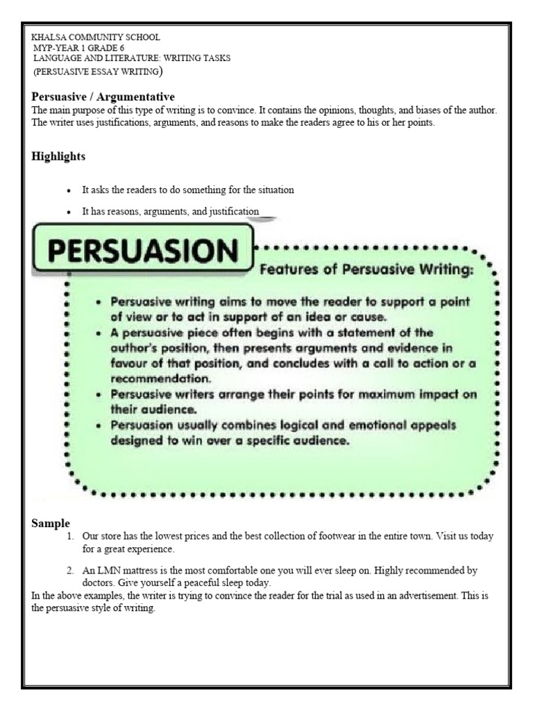 Persuasive Essay Writing Task in March | PDF | Essays | Proofreading