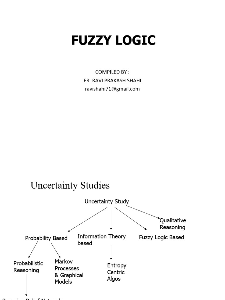 Fuzzy Logic | PDF | Bayesian Network | Fuzzy Logic
