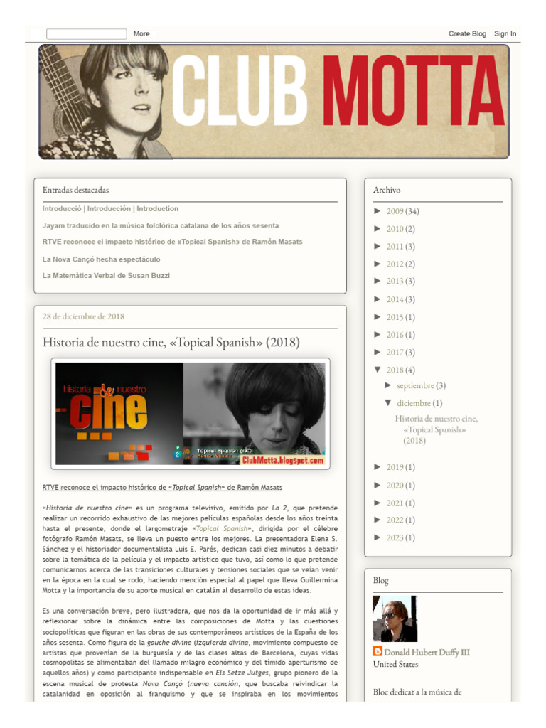 CLUB MOTTA - Guillermina Motta - Historia de Nuestro Cine, Topical ...