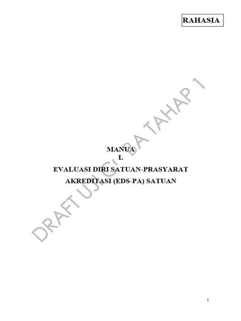 Manual Eds Pa Paud 2023 | PDF