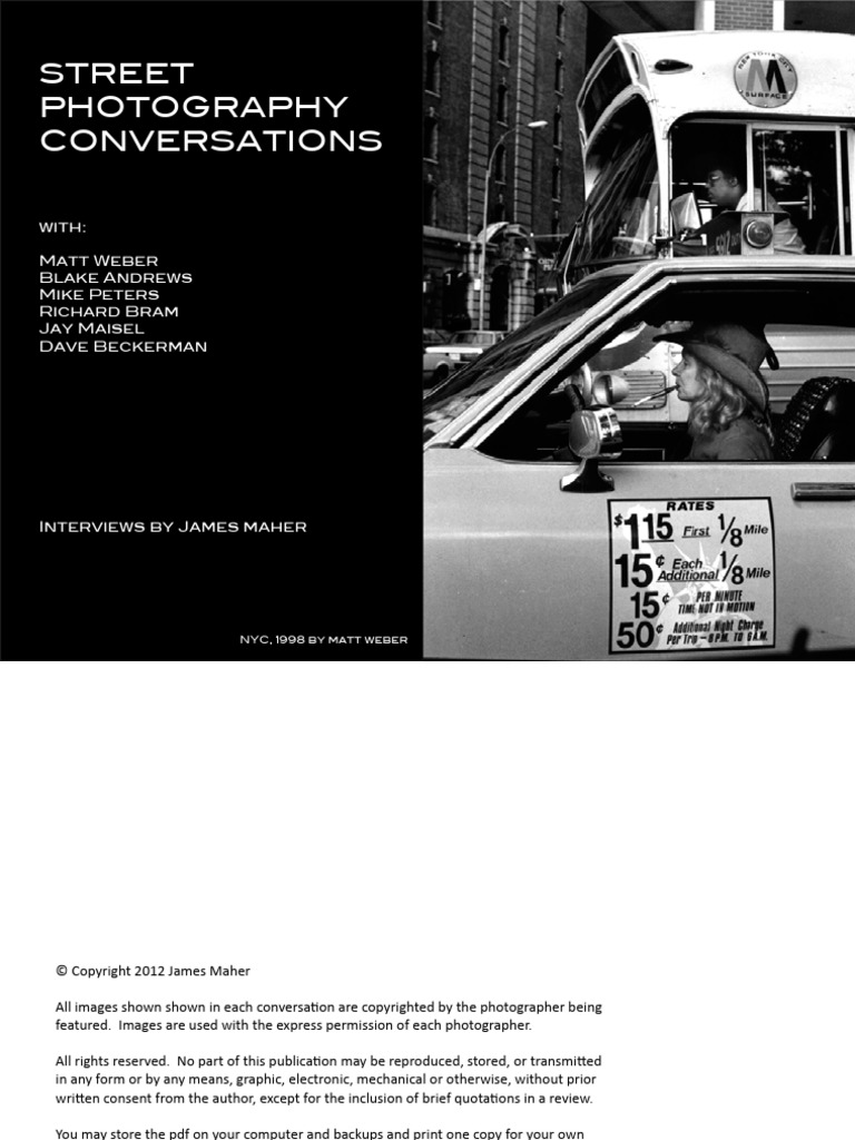 Street Photography Conversations | PDF | Camera Lens | Photograph