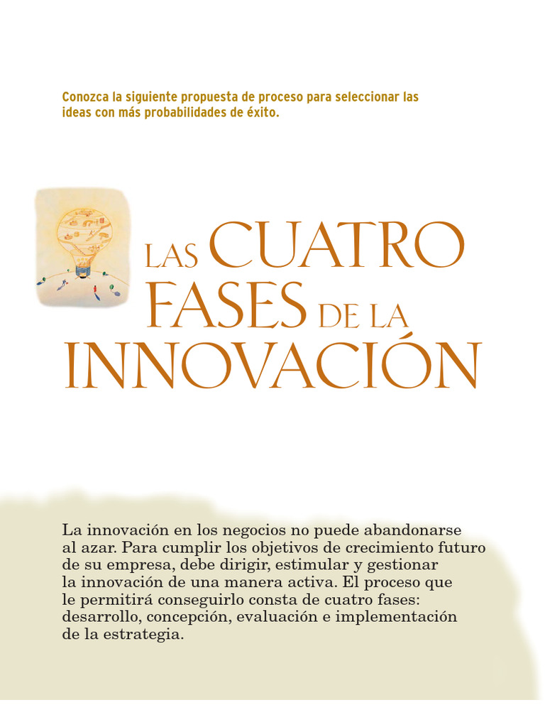 Las Fases de La Innovacion | PDF | Innovación | Business