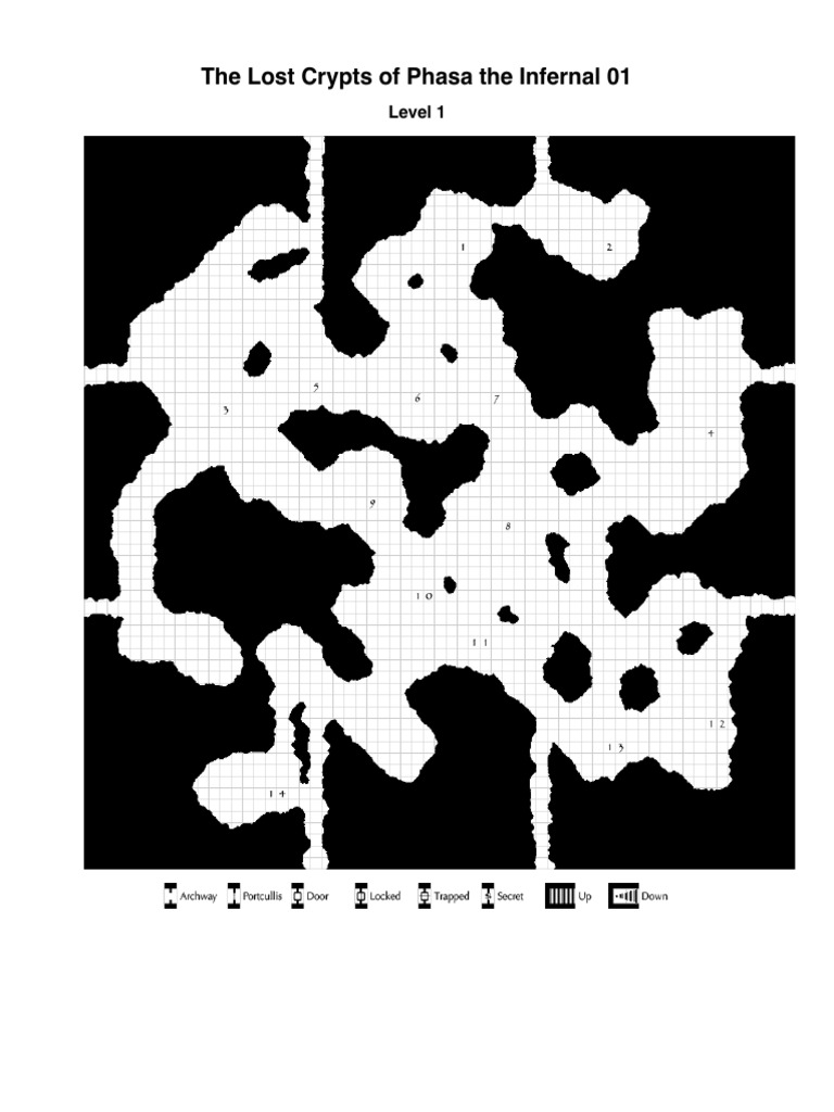 The Lost Crypts of Phasa The Infernal 01 | PDF