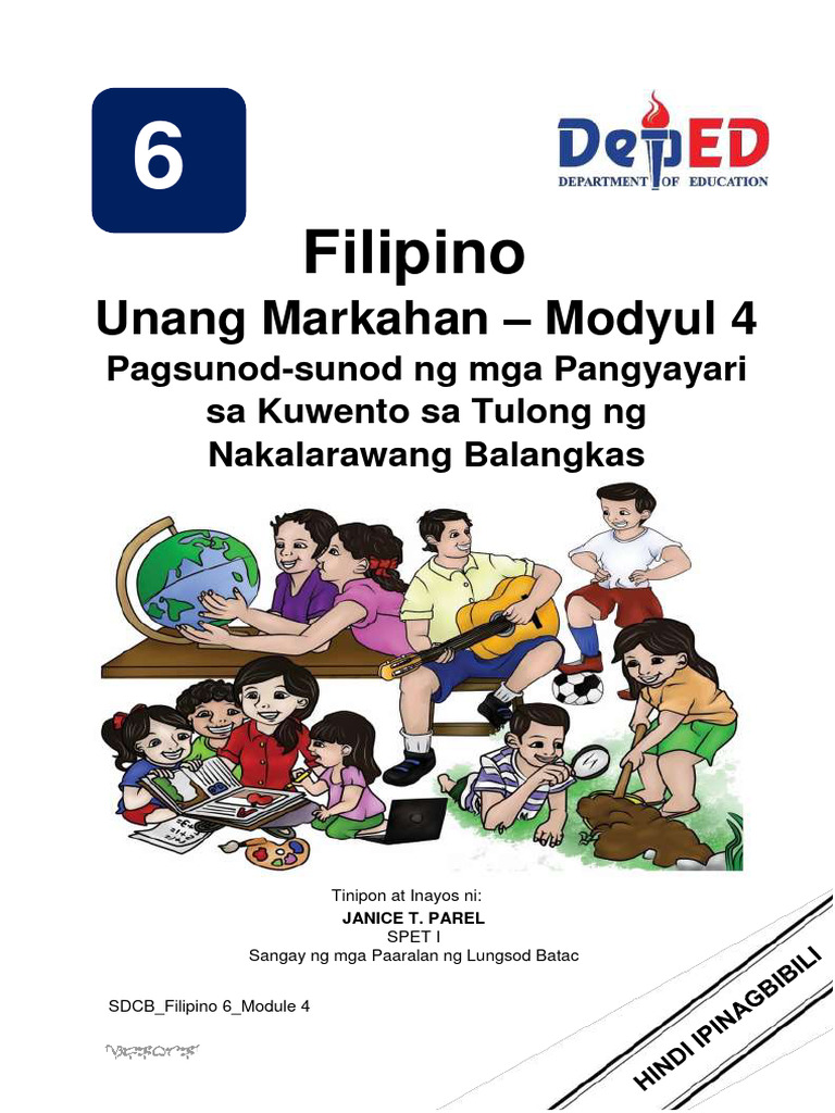 SDCB - Filipino-6 - Module-4 (Uploaded) | PDF